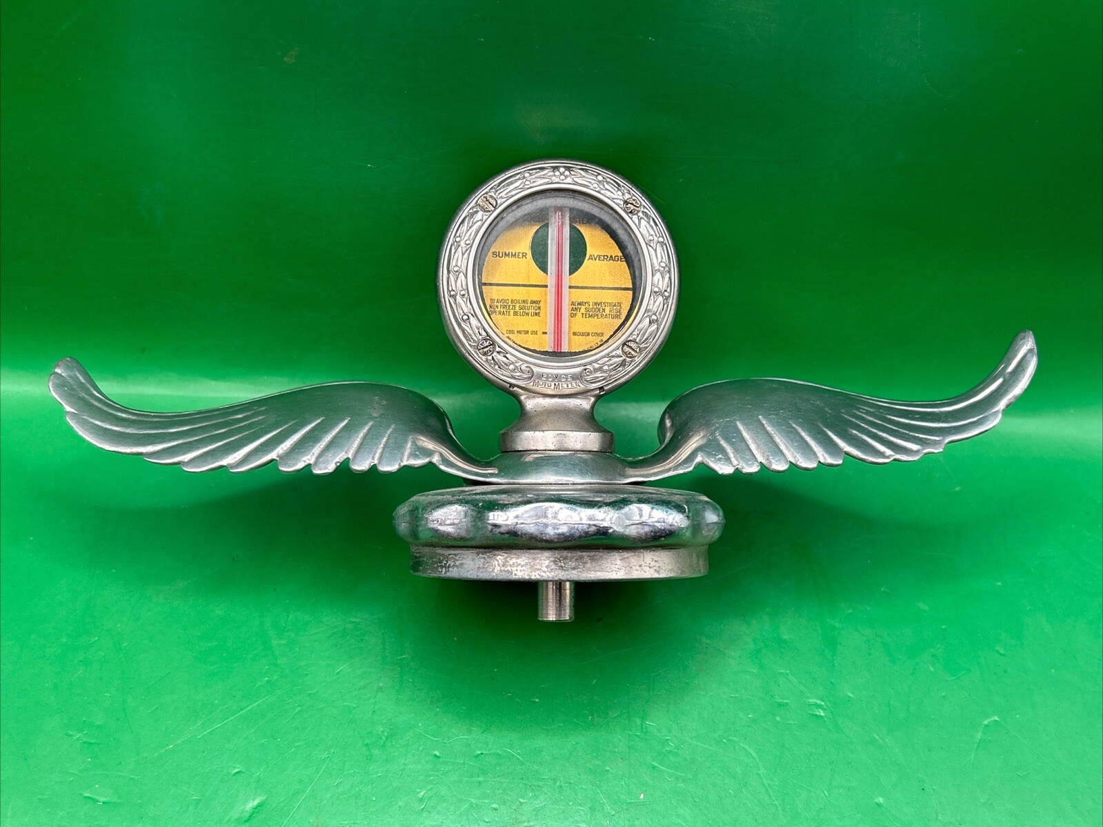 1929 1930 Chevy Vintage Antique Radiator Cap Motometer Hood Ornament ...
