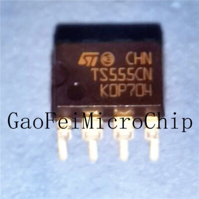 10PCS NEW TS555CN TS555 DIP8 ST IC, TIMER LOW POWER CMOS TS555C 555 | eBay