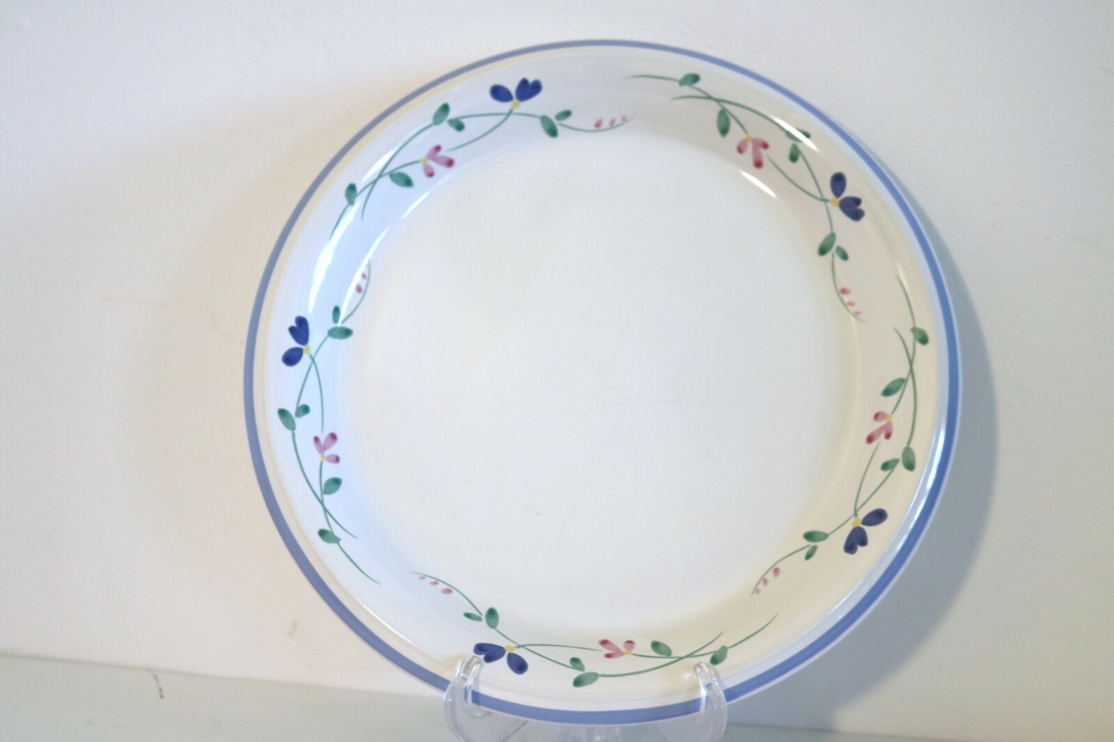 HEARTHSIDE ALLEGRO STONEWARE INDONESIA 12 1/4" Round Chop Cake Sandwich ...