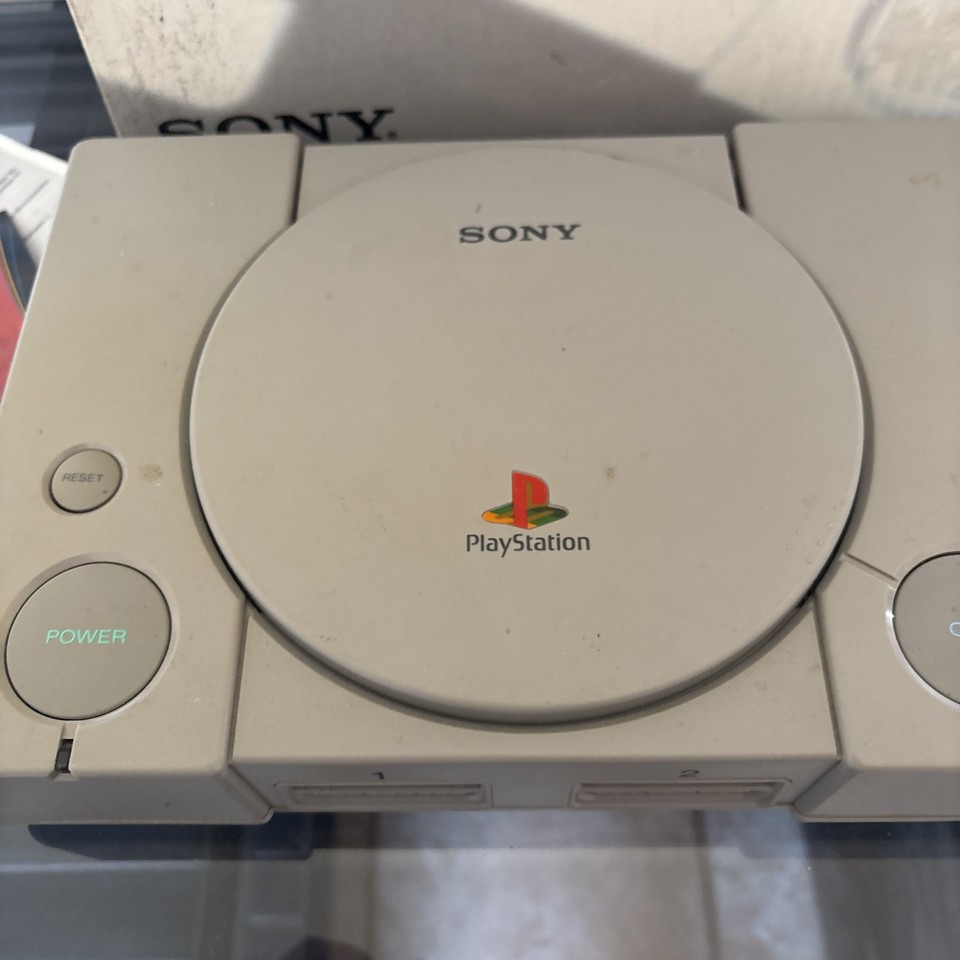 Original Playstation 1 (SCPH-1001) Rare 1st.Generation Audiophile ...