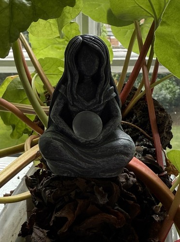 Handmade Resin Greek Goddess of the Moon Selene Statue | eBay UK