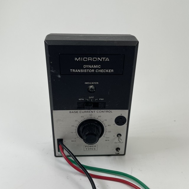 Vintage Micronta Dynamic Transistor Checker Radio Shack 22-025 Untested ...