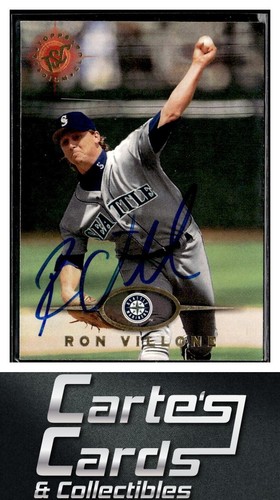 Ron Villone 1995 Stadium Club #601 Seattle Mariners TTM/IP Signed ...
