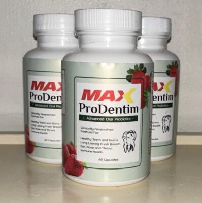3-Pack Prodentim for Gums and Teeth Health Prodentim Dental Formula 180 ...