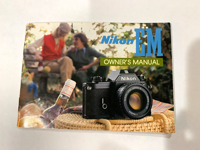 Nikon EM OWNER'S CAMERA Guide Book Instruction manual | eBay
