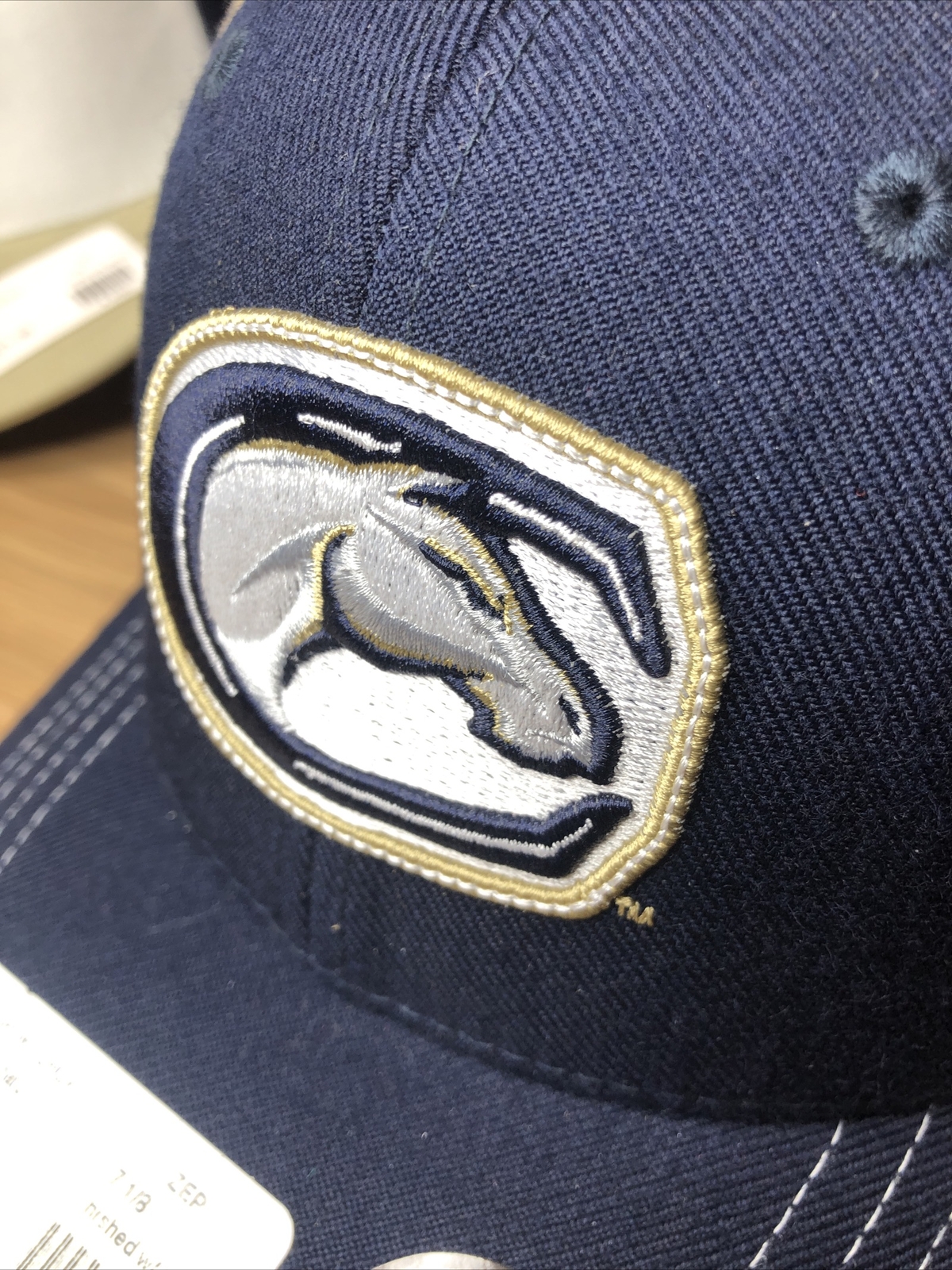 7 1/8 Fitted UC Davis NCAA California Baseball Hat Cap New UCD Zephyr ...