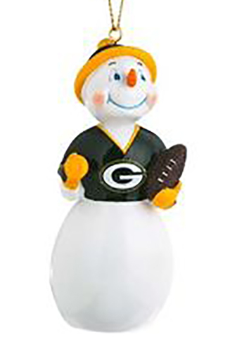 NFL Green Bay Packers JOCK FROST SNOWMAN Ornament, NEW | eBay