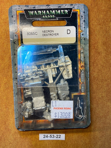Warhammer 40k - Necrons - Necron Destroyer - 2nd Edition Metal NEW RARE ...
