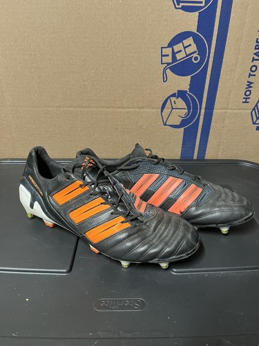 Adidas Predator Adipower TRX FG 2011 Black/Orange Soccer Football ...