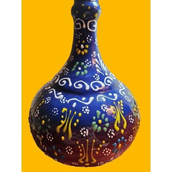 OZEN Hand Made & Hand Painted Decorative Vase, Made in Turkey, Ceramics ...