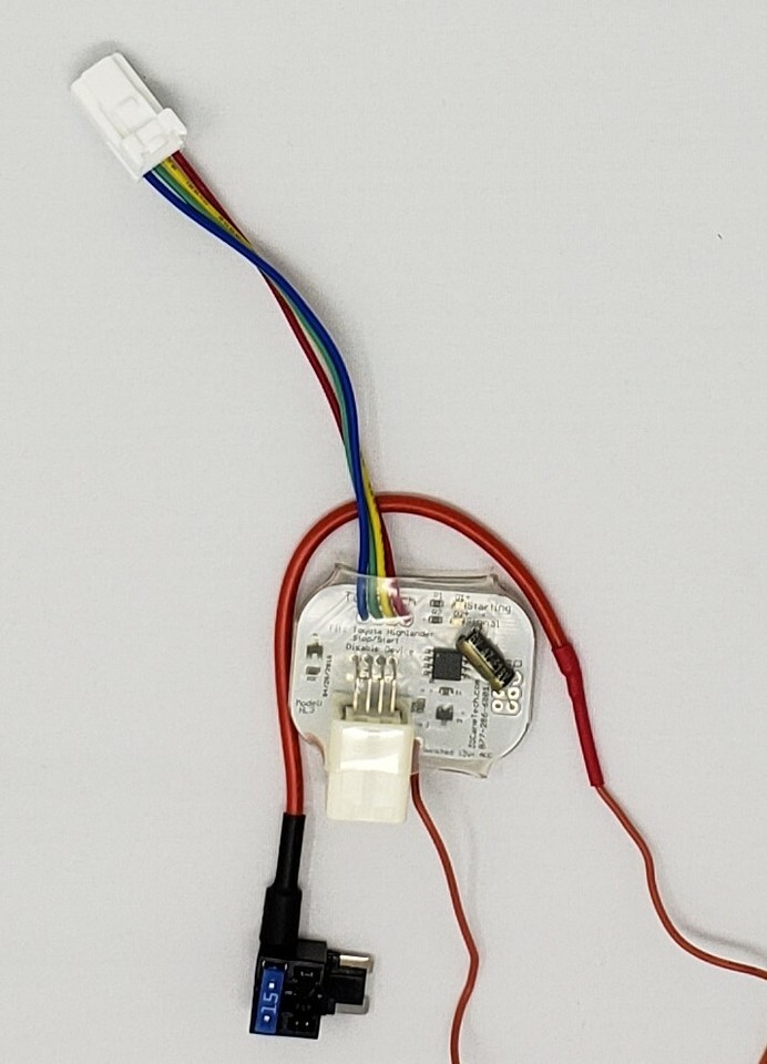 Disable Toyota Automatic Stop Start Permanently Highlander Idle Stop ...