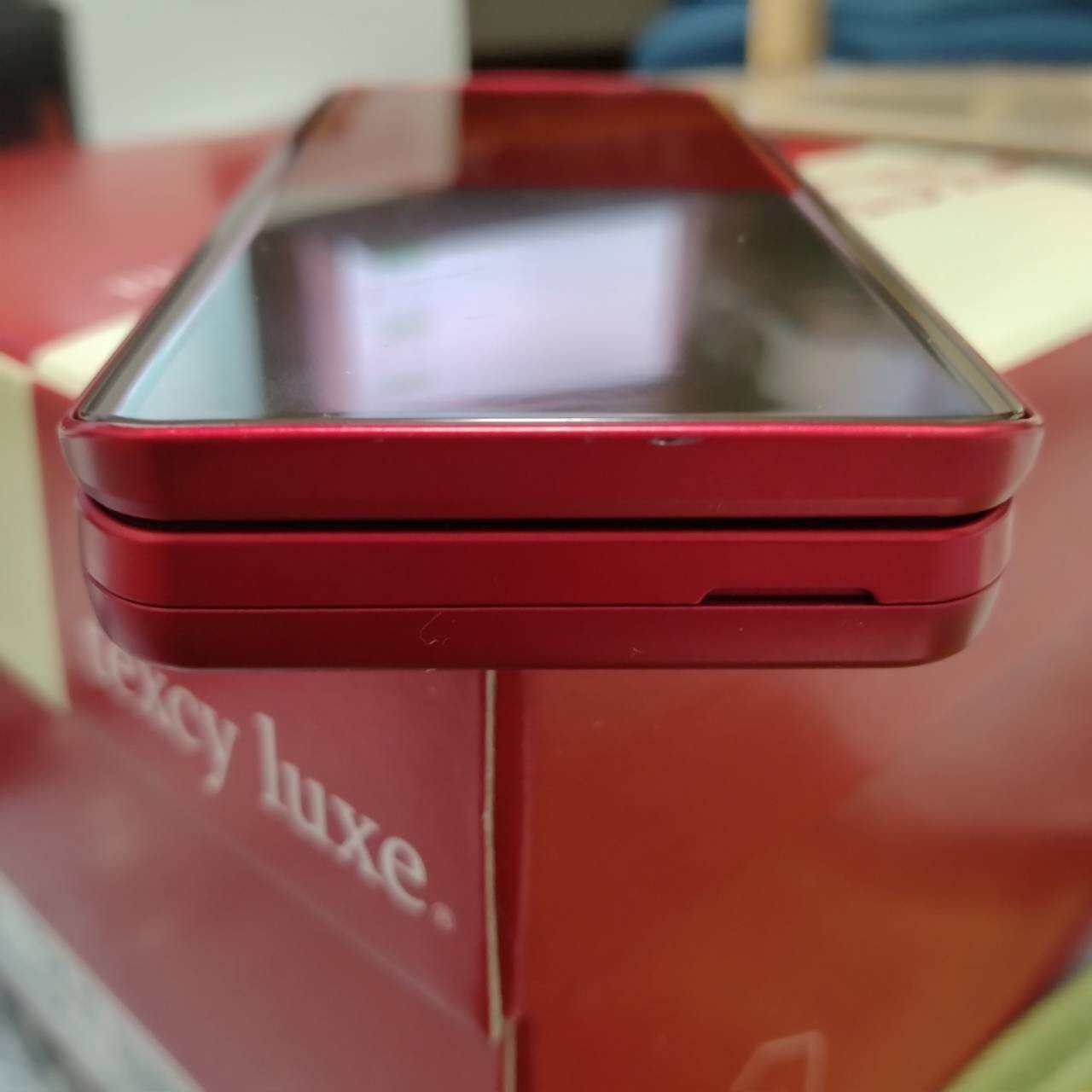 Fujitsu arrows Keitai F-03L Docomo SIM unlocked Red Android flip phone ...