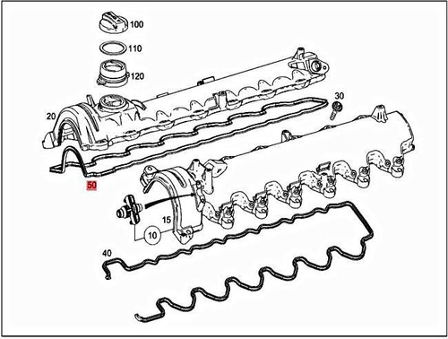 Genuine MERCEDES Gasket 1370160321 | eBay
