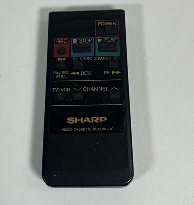 Sharp Remote Video Cassette Recorder Remote | eBay