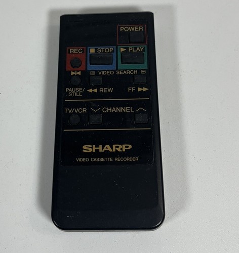 Sharp Remote Video Cassette Recorder Remote | eBay