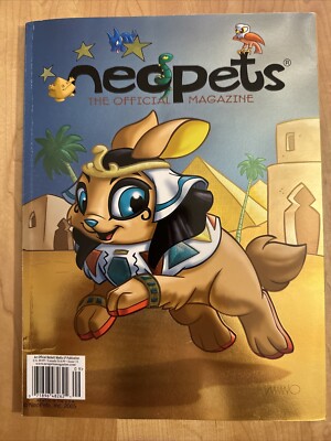Neopets: 2005 Official Magazine Issue #11 Cybunny with Poster | eBay