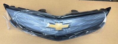 2017-2018 Chevrolet Bolt EV Front Upper SILVER Grille W/ Emblem OEM NEW ...