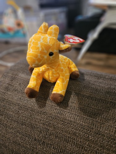 Twigs Giraffe TY Original Beanie Baby Style 4068 DOB 5-19-95 PVC ...