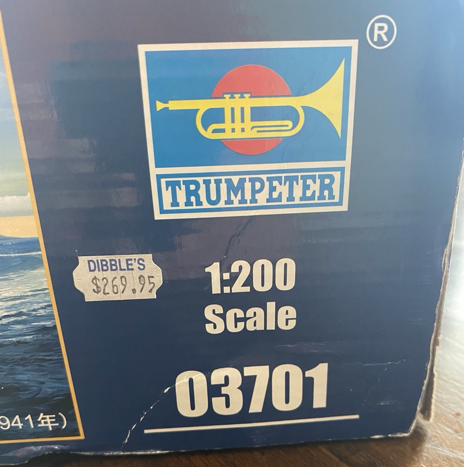Trumpeter 03701 1:200 Scale 1941 USS Arizona BB-39 Battleship Plastic ...