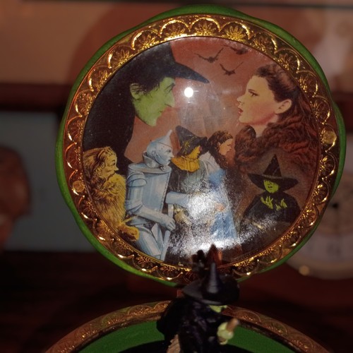 Bradford Exchange Wizard of oz Wicked Witch Music Box Limited Edition ...