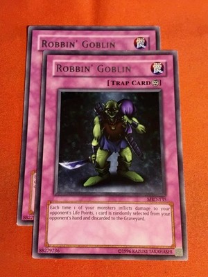 Yu-Gi-Oh! Robbin' Goblin (x2) Metal Raiders MRD-135 Unlimited Rare ...