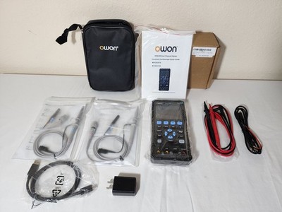 OWON Oscilloscope HDS300S 3.5" LCD 2+1CH Multi-Function Digital ...