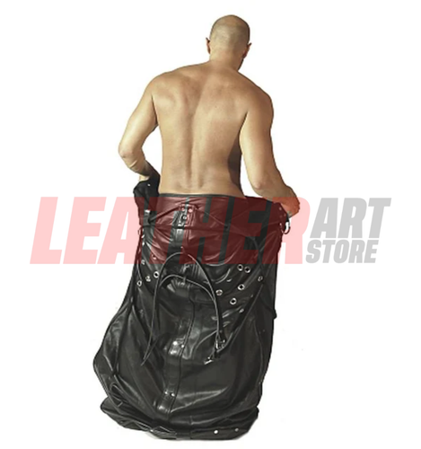 Bondage Mailsack Full Body Restraint Bag – Genuine Leather Fetish BDSM ...