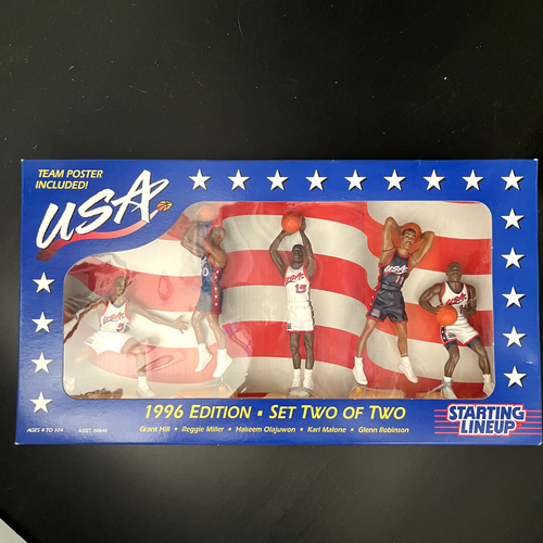 Starting Lineup Basketball 1996 Olympic Dream Team USA Set 2 of 2 ...