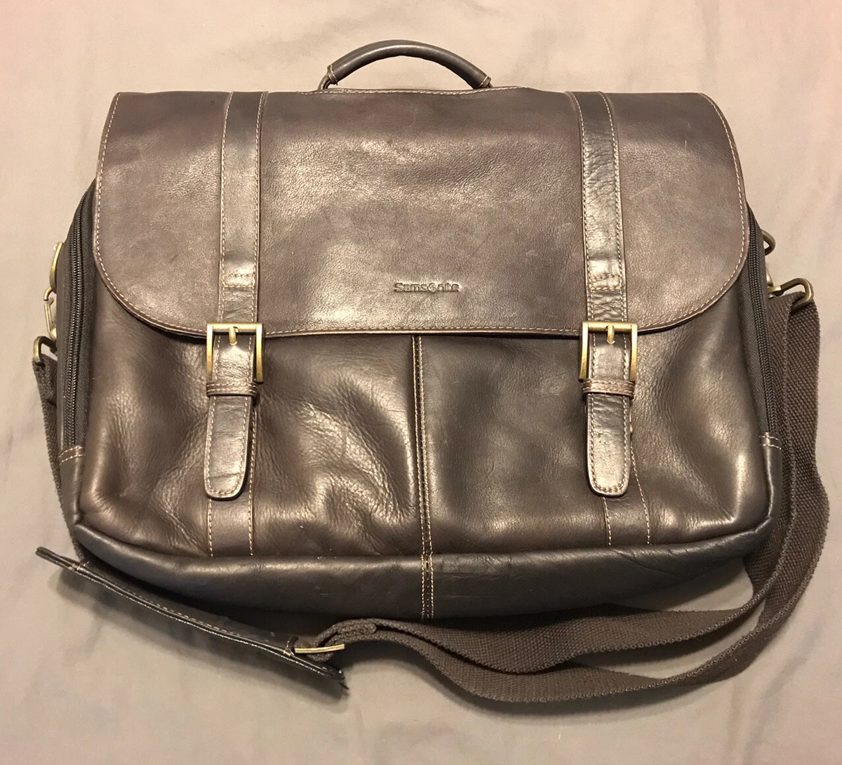 Samsonite Leather Briefcase