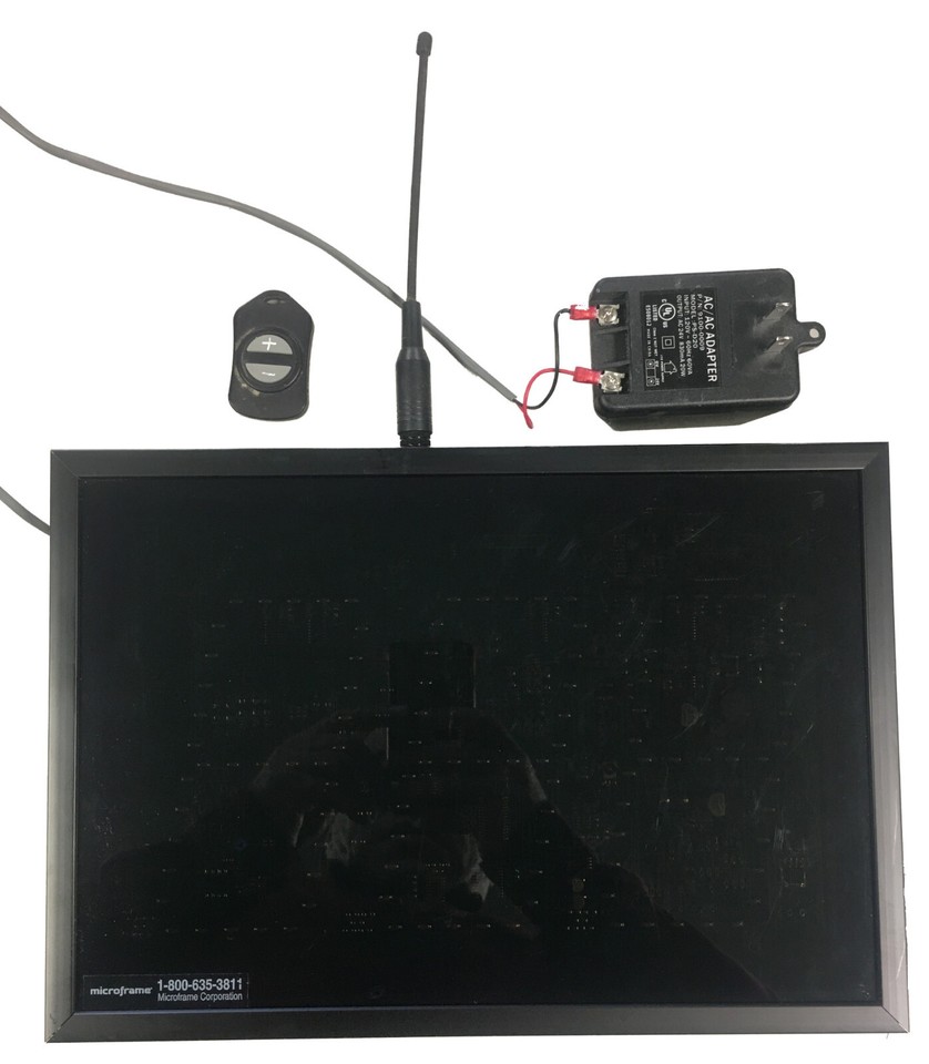 Microframe Visual-Pager indoor Green Display Model 5100 | eBay