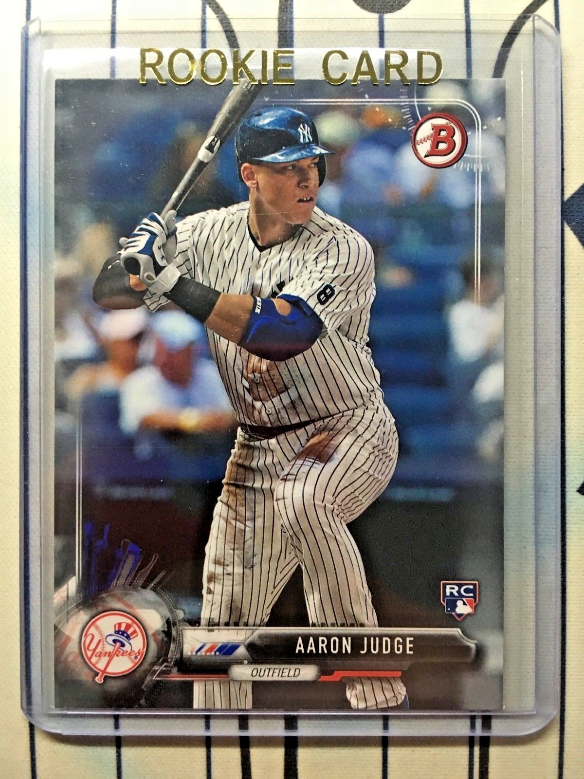 🔥 AARON JUDGE RC 2017 Bowman Baseball ⚾ #32 New York Yankees ROOKIE QTY ...