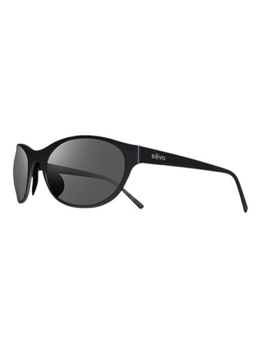 Revo Icon Polarized Oval Black Titanium Frame with Graphite 58-22-135 ...