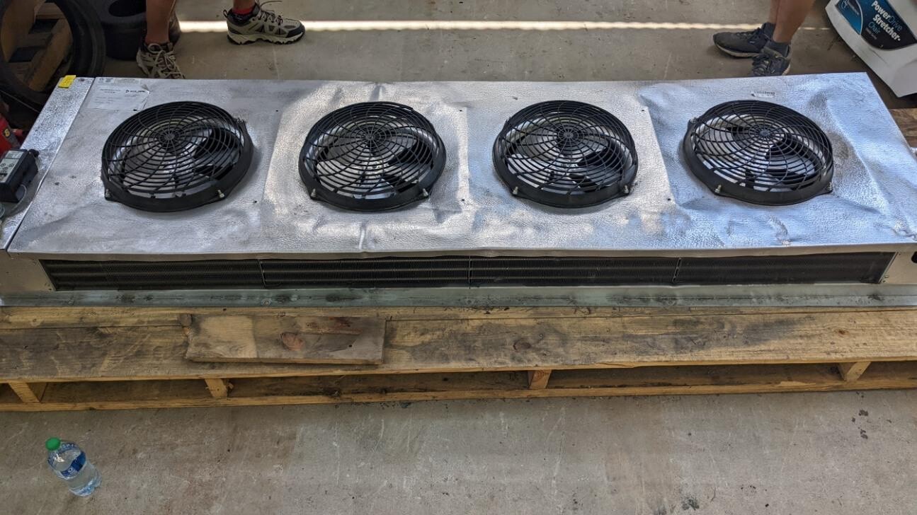 Kol-Pak AMC46-141-AD Refrigeration 4 Fan Walk in Cooler Unit TESTED | eBay