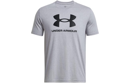 Under armour Sportstyle Letter Logo Print Crew Neck Short Sleeve T ...