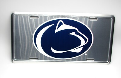 Licensed NCAA PSU PENN STATE NITTANY LIONS EMBOSSED METAL NOVELTY ...