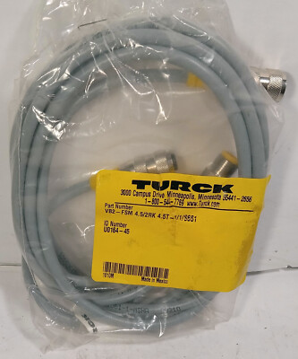 1 NEW TURCK VB2-FSM 4.5T-1/1/S651 SPLITTER CABLE NNB ***MAKE OFFER ...
