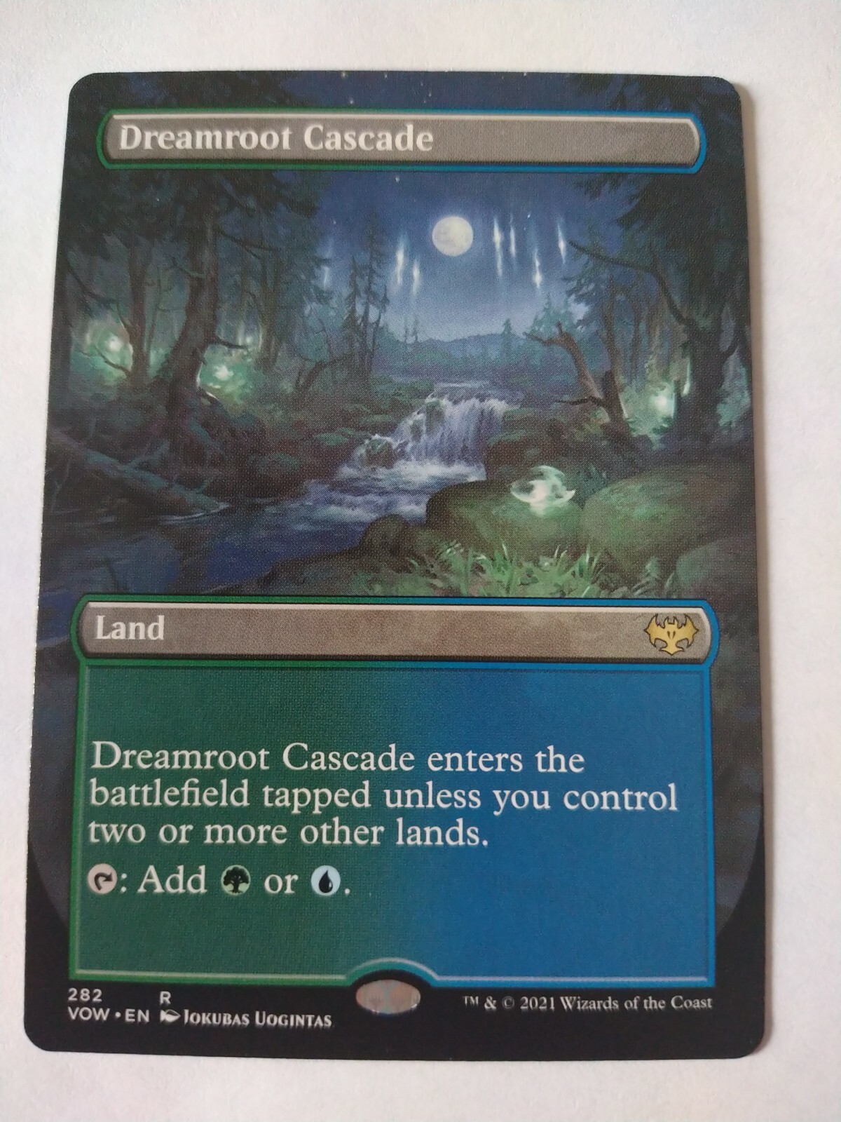 MTG Innistrad Crimson Vow BORDERLESS R Dreamroot Cascade #282 | eBay