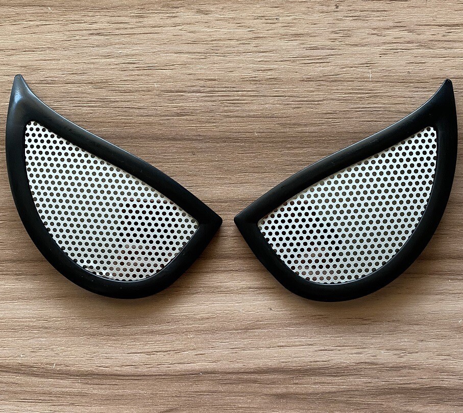 1Pair Spiderman Lenses Spider Lens Eye Mask Cosplay Halloween Costume ...