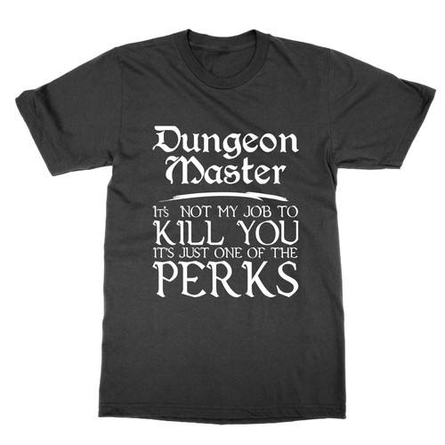 Dungeon Master It's Not My Job to Kill You t-shirt funny dnd nerd tee ...