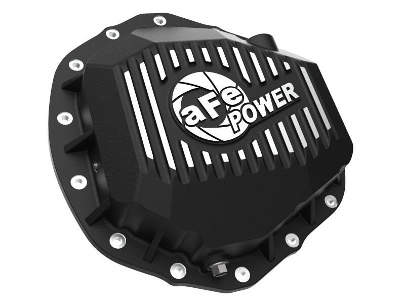 aFe Street Series Rear Differential Cover Black w/ Machined Fins FOR 19 ...