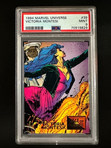 1994 Marvel Universe #39 - Victoria Montesi - PSA 9 | eBay