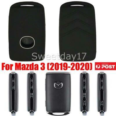 2Pcs Silicone Key Cover For MAZDA 3 CX3 CX5 CX30 2019 2020 2021 Remote ...