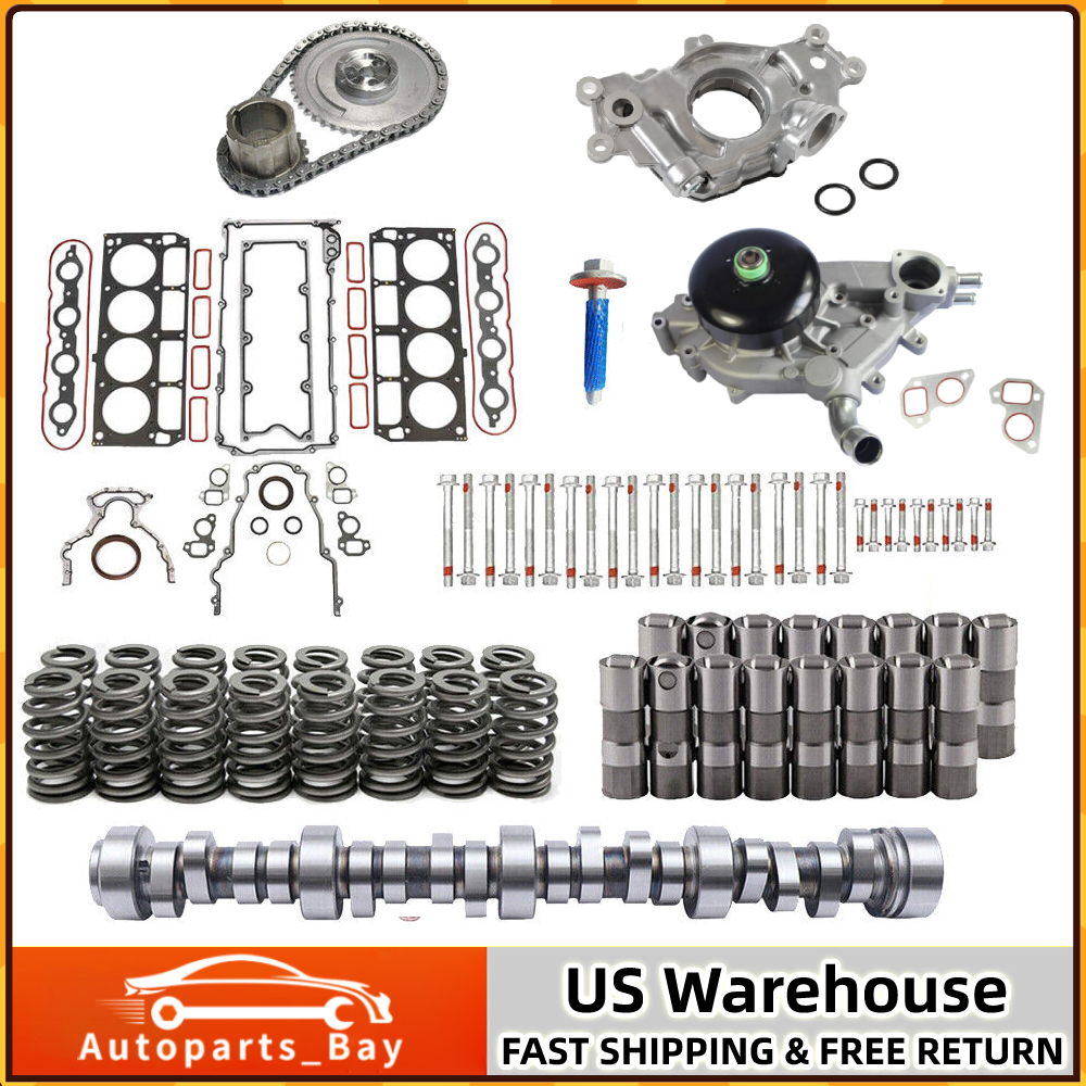 Sloppy Stage 2 Cam Lifters Oil Pump Timing Chain Kit For LS1 4.8 5.3 6. ...