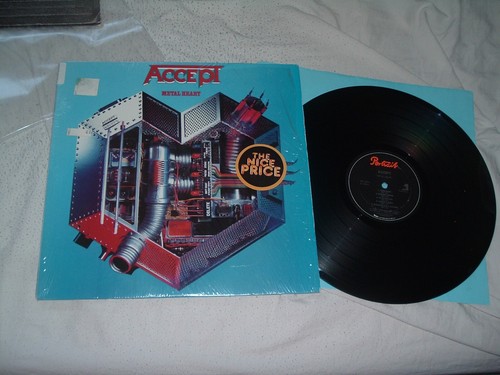Accept Métal Heart' 85 Shrink Original US Masterdisk 1st Press LP | eBay