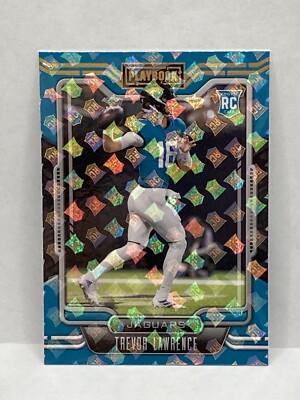 2021 Trevor Lawrence Playbook #101 Holo Logo Shield SSP Case Hit | eBay