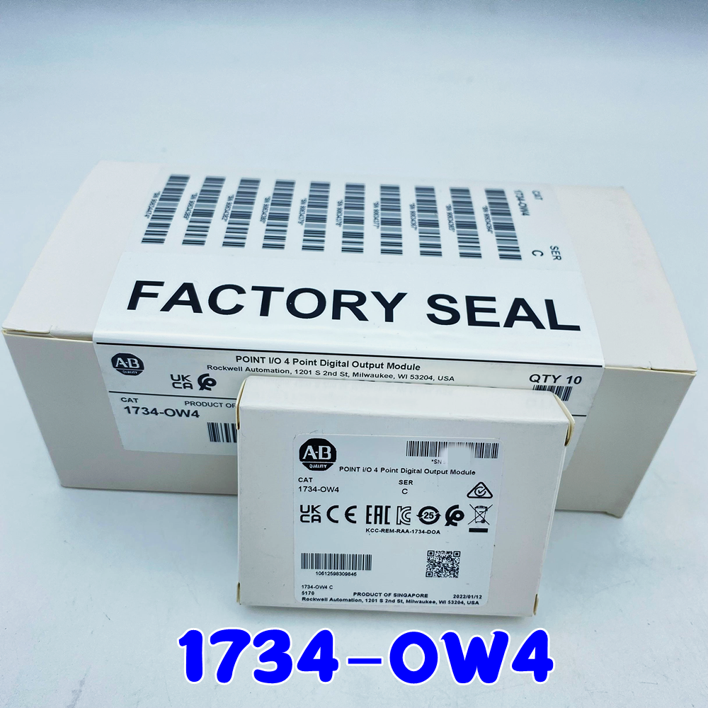 New AB 1734-OW4 C POINT I/O 4 Point Digital Output Module Allen-Bradley ...