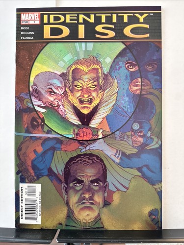 Identity Disc #1 (2004) Deadpool, Sabretooth, Sandman, Juggernaut ...