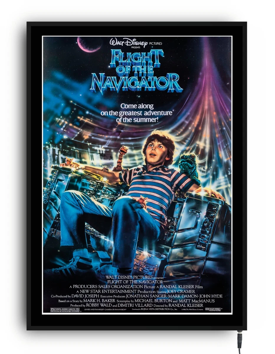 Flight Of The Navigator Movie Poster