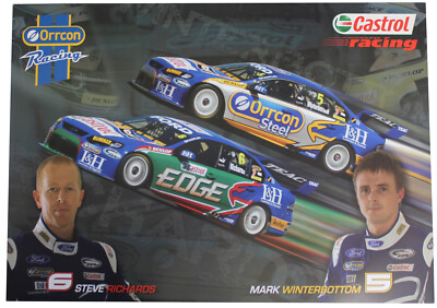 Ford Falcon FG Castrol Racing Richards Winterbottom #5 #6 V8 Supercars ...