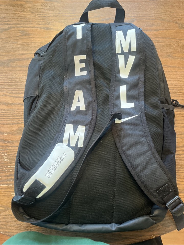 Nike Academy Team Backpack Black White Basketball Soccer Bookbag | eBay